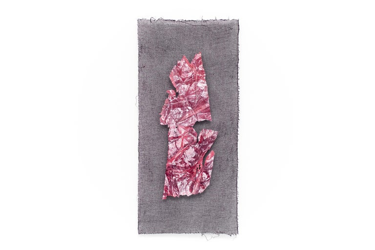 Xinyi Liu - Flesh, Mulberry paper and acrylic on gauze For Sale at 1stDibs