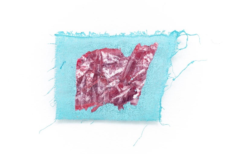 Xinyi Liu - Flesh, Mulberry paper and acrylic on gauze For Sale at 1stDibs