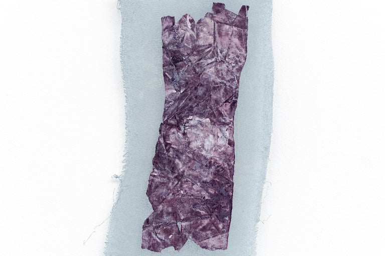 Xinyi Liu - Scab, Mulberry paper and acrylic on gauze For Sale at 1stDibs