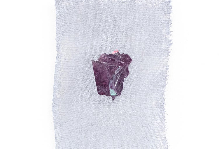 Xinyi Liu - Scab, Mulberry paper and acrylic on gauze at 1stDibs