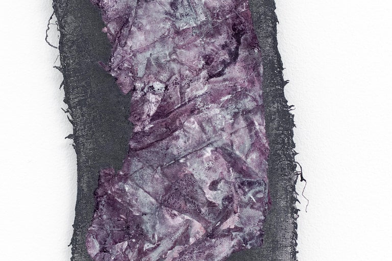 Xinyi Liu - Scab, Mulberry paper and acrylic on gauze For Sale at 1stDibs