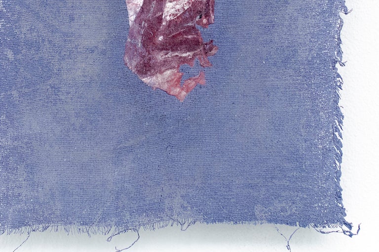 Xinyi Liu - Scab, Mulberry paper and acrylic on gauze For Sale at 1stDibs