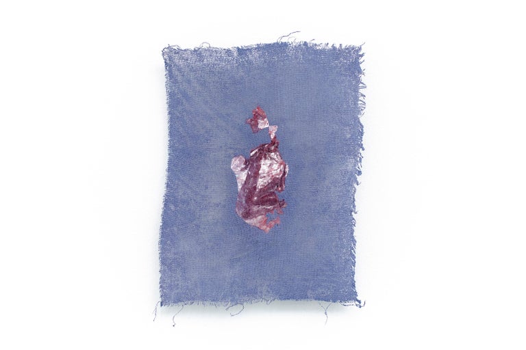 Xinyi Liu - Scab, Mulberry paper and acrylic on gauze For Sale at 1stDibs
