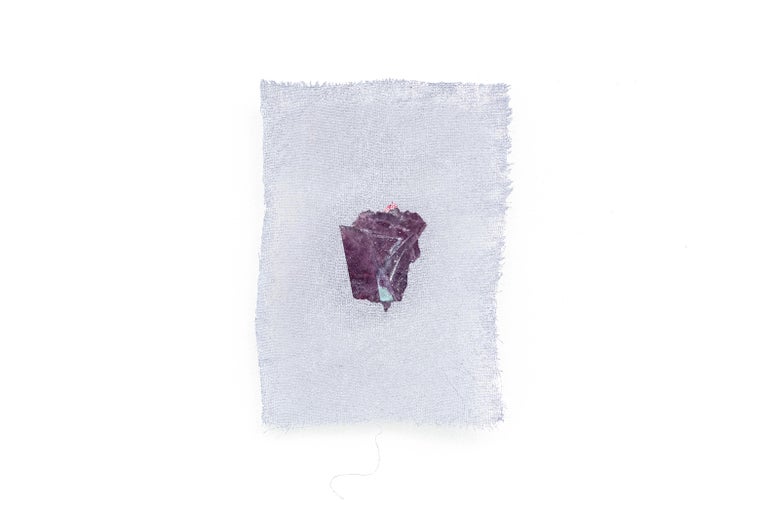 Xinyi Liu - Scab, Mulberry paper and acrylic on gauze at 1stDibs