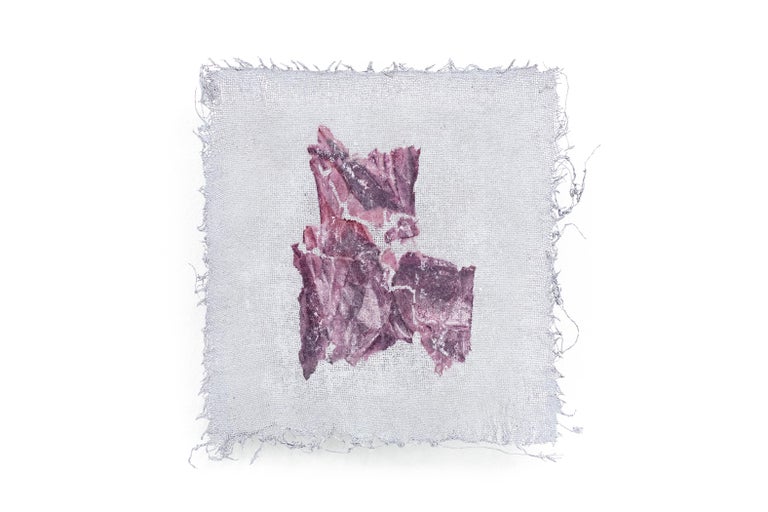 Xinyi Liu - Tooth, Mulberry paper and acrylic on gauze at 1stDibs