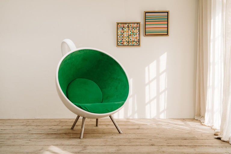 Xl 1980's Teacup Chair For Sale at 1stDibs | teacup chairs