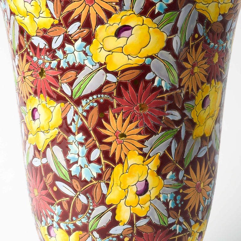 Extra Large Boch Vase 'Nagako' by R.H. Chevalier For Sale at 1stDibs ...