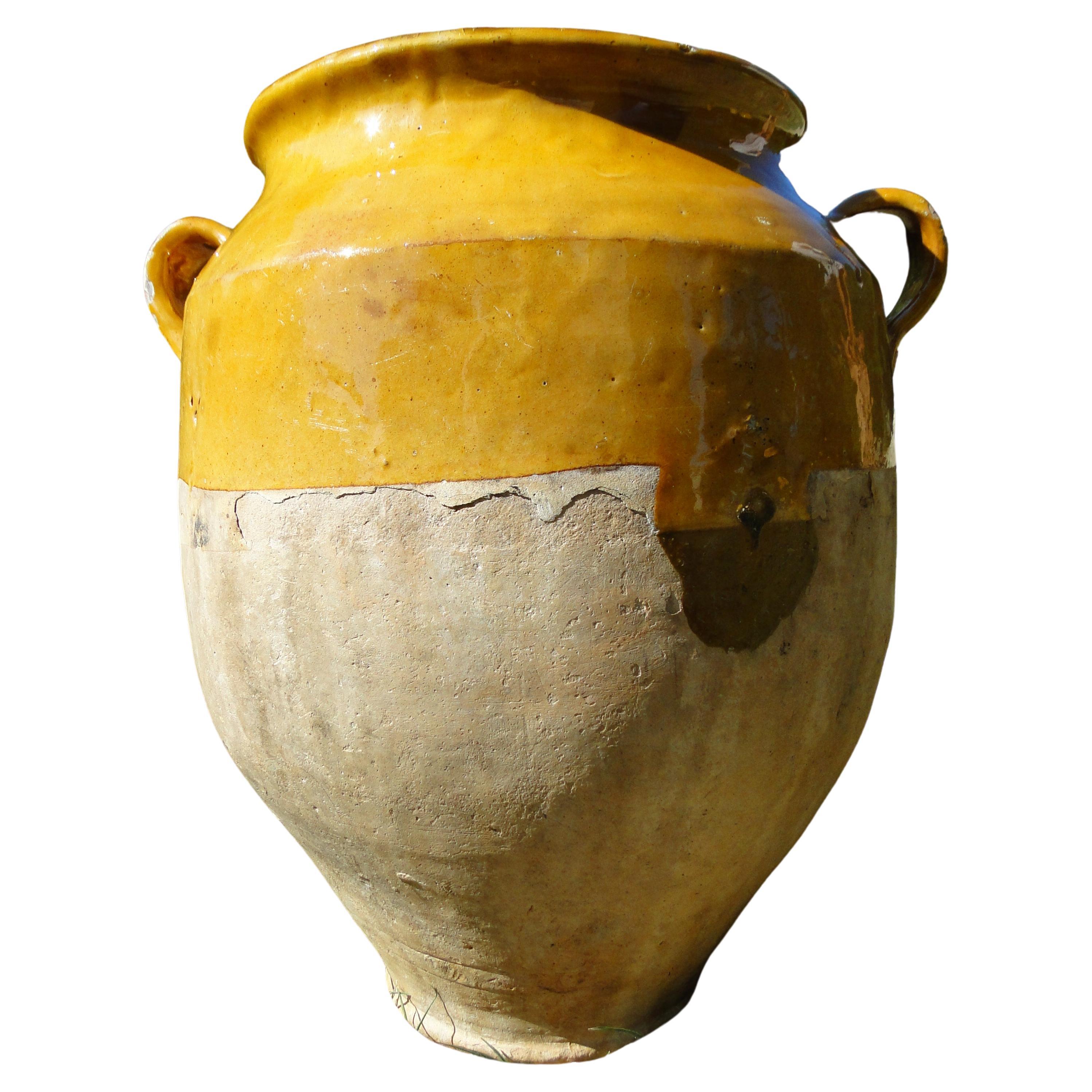 Large Antique European Fluted Terra Cotta Pot at 1stDibs | fluted ...