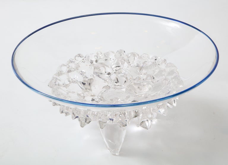 A Madvin Extra Large Glass Centerpiece Bowl For Sale At 1stdibs