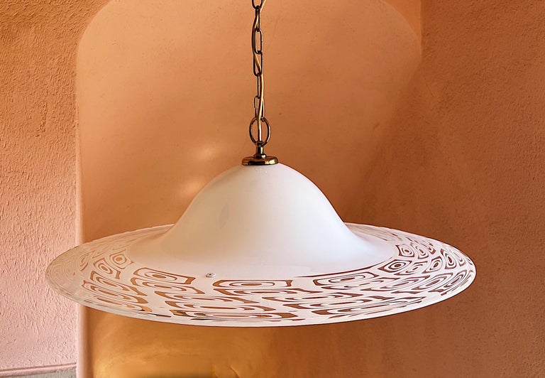 Xl La Murrina Pendant Light in Murano Glass, 1970s For Sale at 1stDibs
