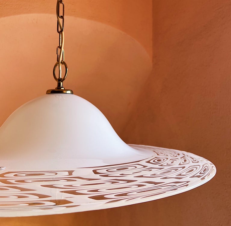 Xl La Murrina Pendant Light in Murano Glass, 1970s For Sale at 1stDibs
