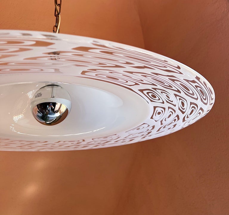 Xl La Murrina Pendant Light in Murano Glass, 1970s For Sale at 1stDibs