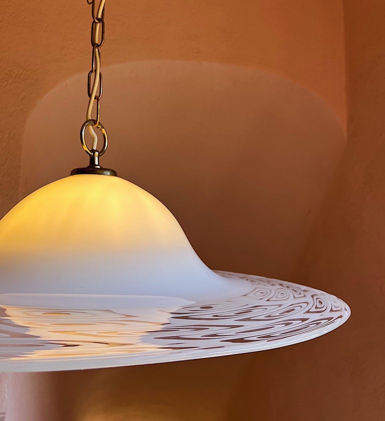 Xl La Murrina Pendant Light in Murano Glass, 1970s For Sale at 1stDibs