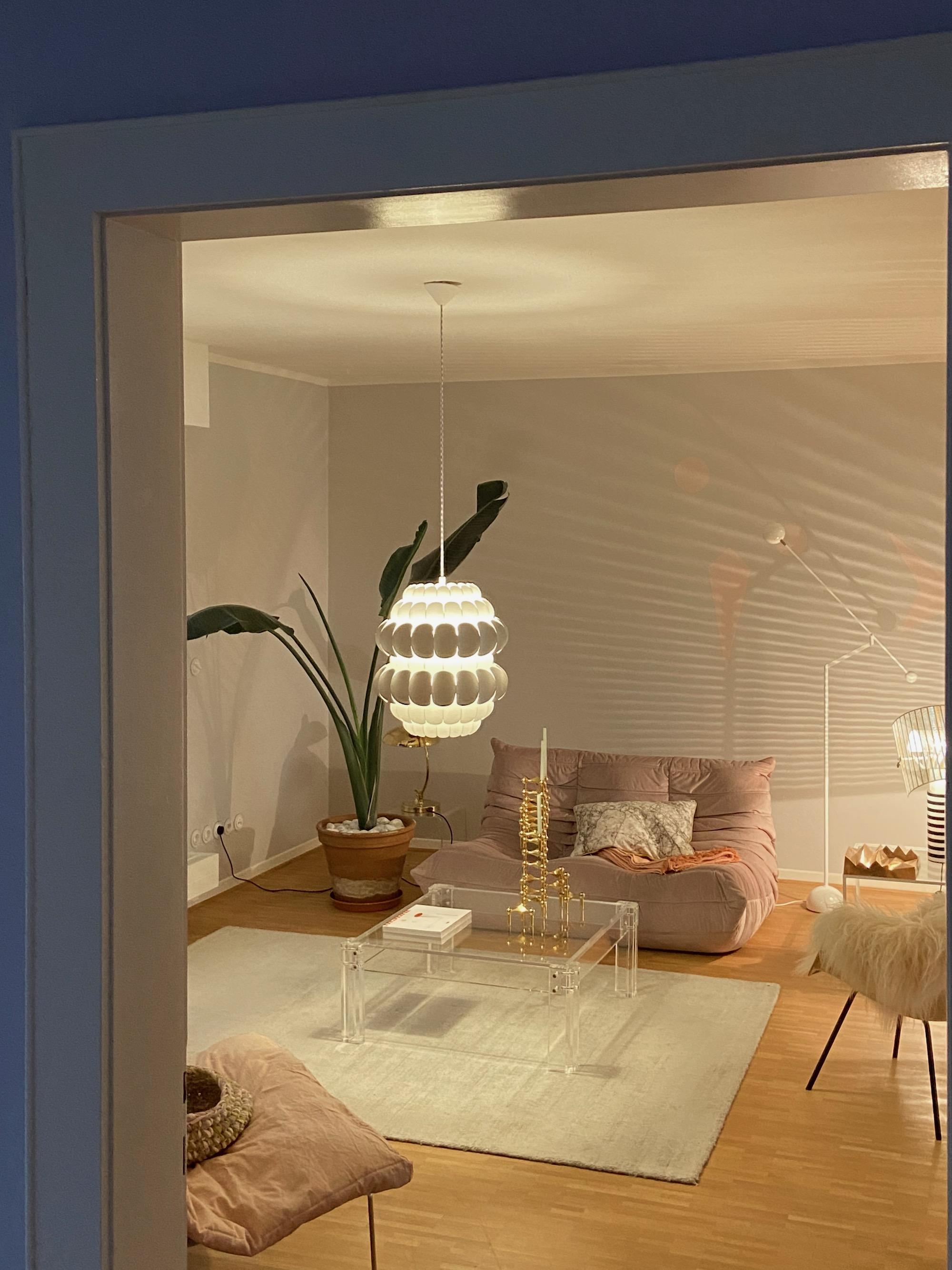 XL Large Pendant Lamy Typ 822 Design H. Zender for Temde Detmold Made ...