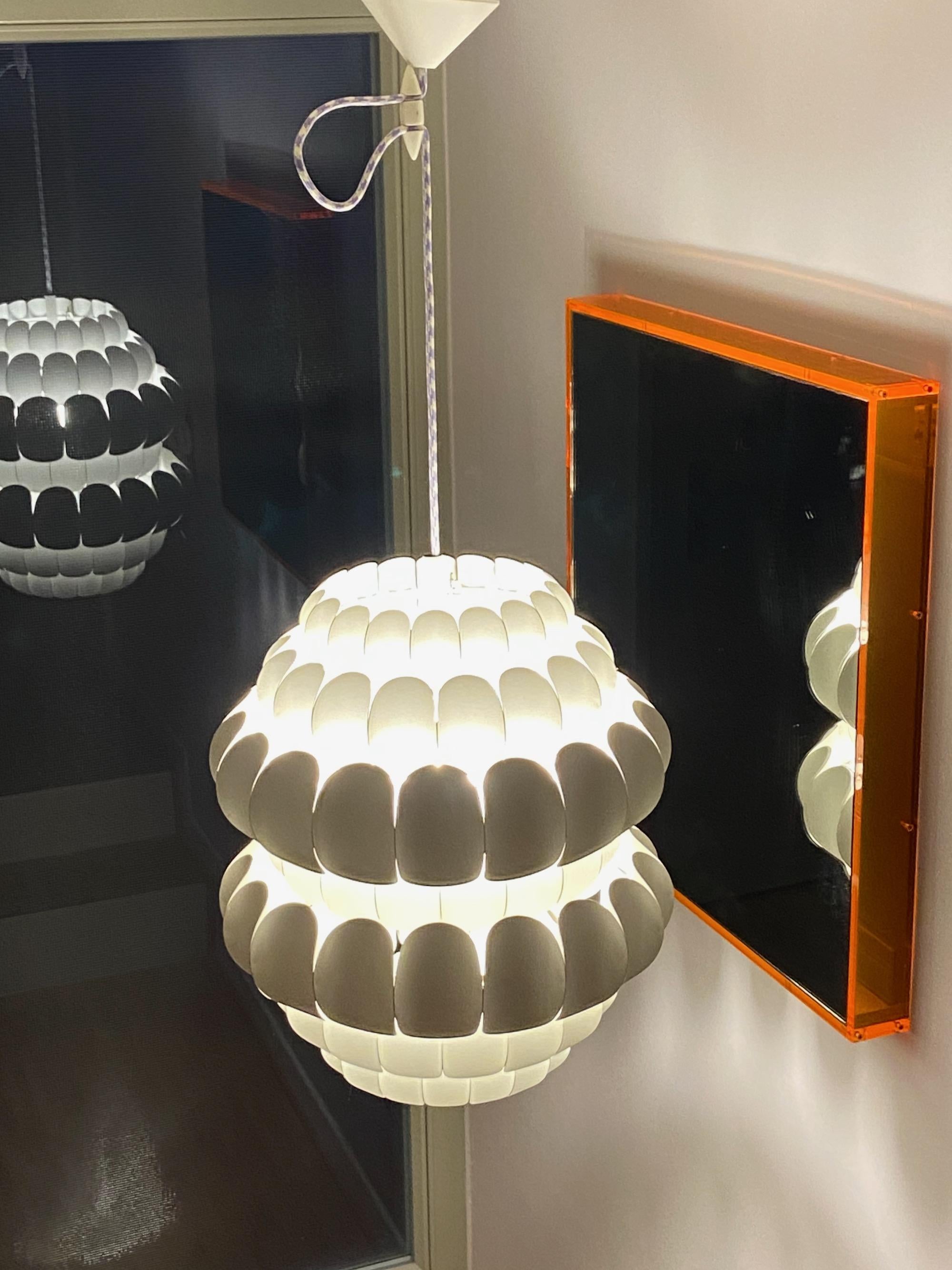 XL Large Pendant Lamy Typ 822 Design H. Zender for Temde Detmold Made ...