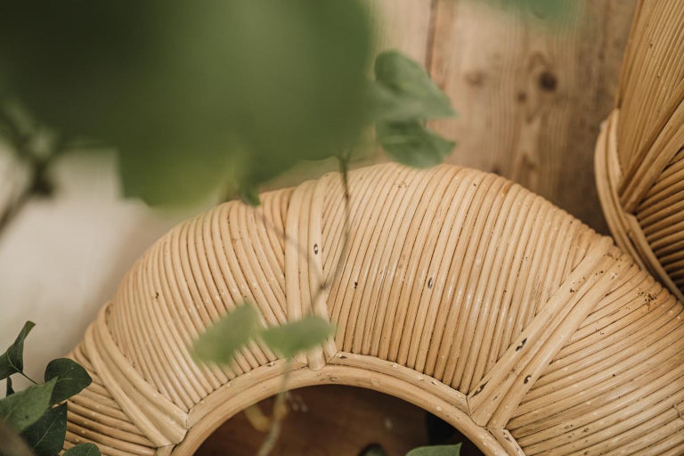 Extra Large Pair of Wicker/Rattan Planters at 1stDibs | extra large ...