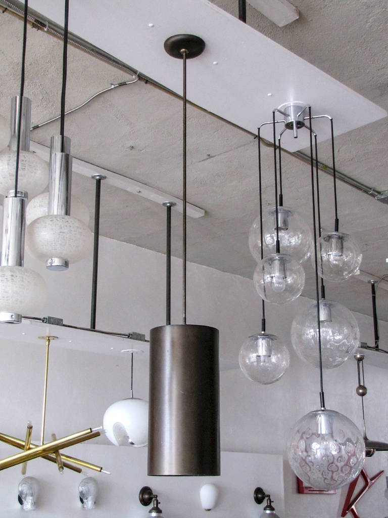 XL Prescolite Pendants, 1960 For Sale at 1stDibs