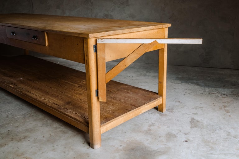 Extra Large Shop Counter from a Haberdashery in France, 1950s at ...
