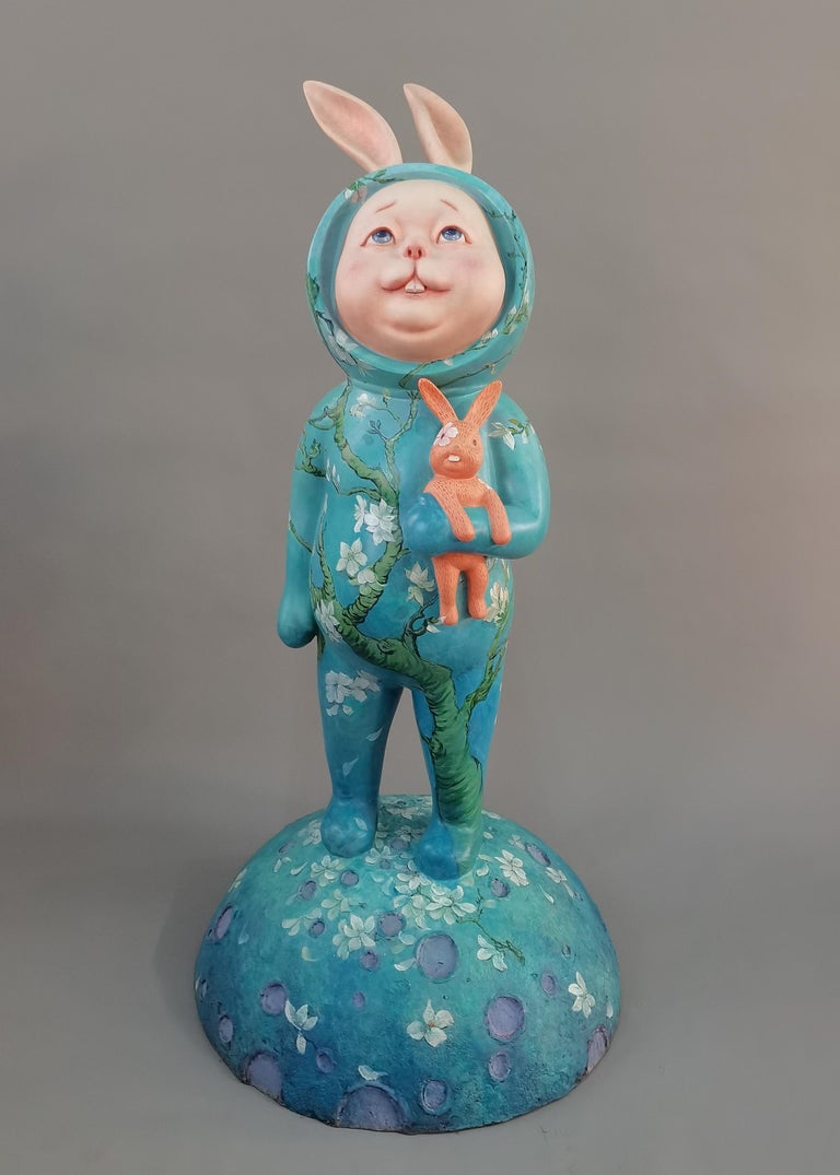 Xu Ming - Pop Art - Figurative Animal Sculpture- Moon Rabbit Version ...