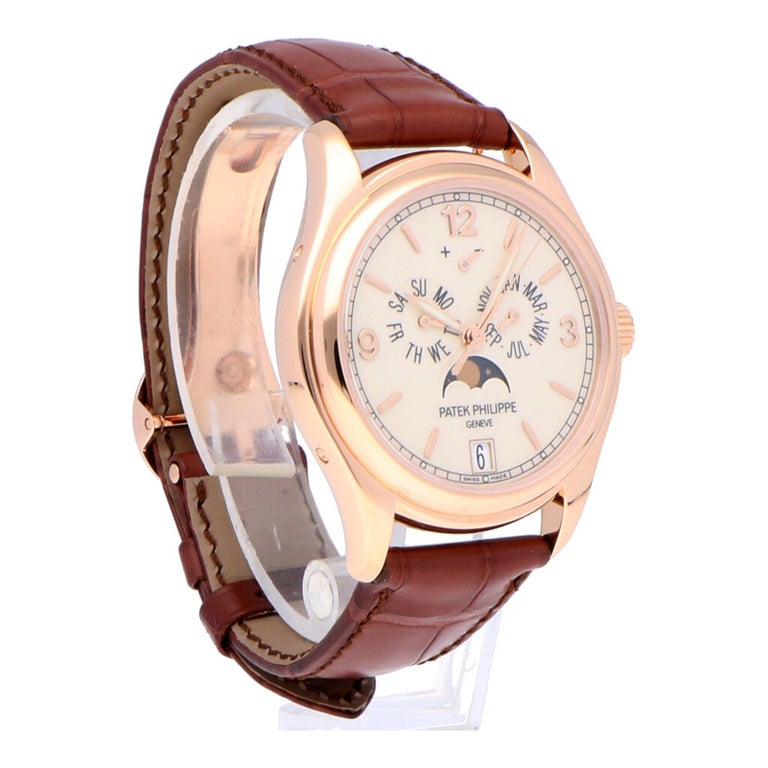 Pre-Owned Patek Philippe Annual Calendar 18 Karat Rose Gold 5146R-001 ...