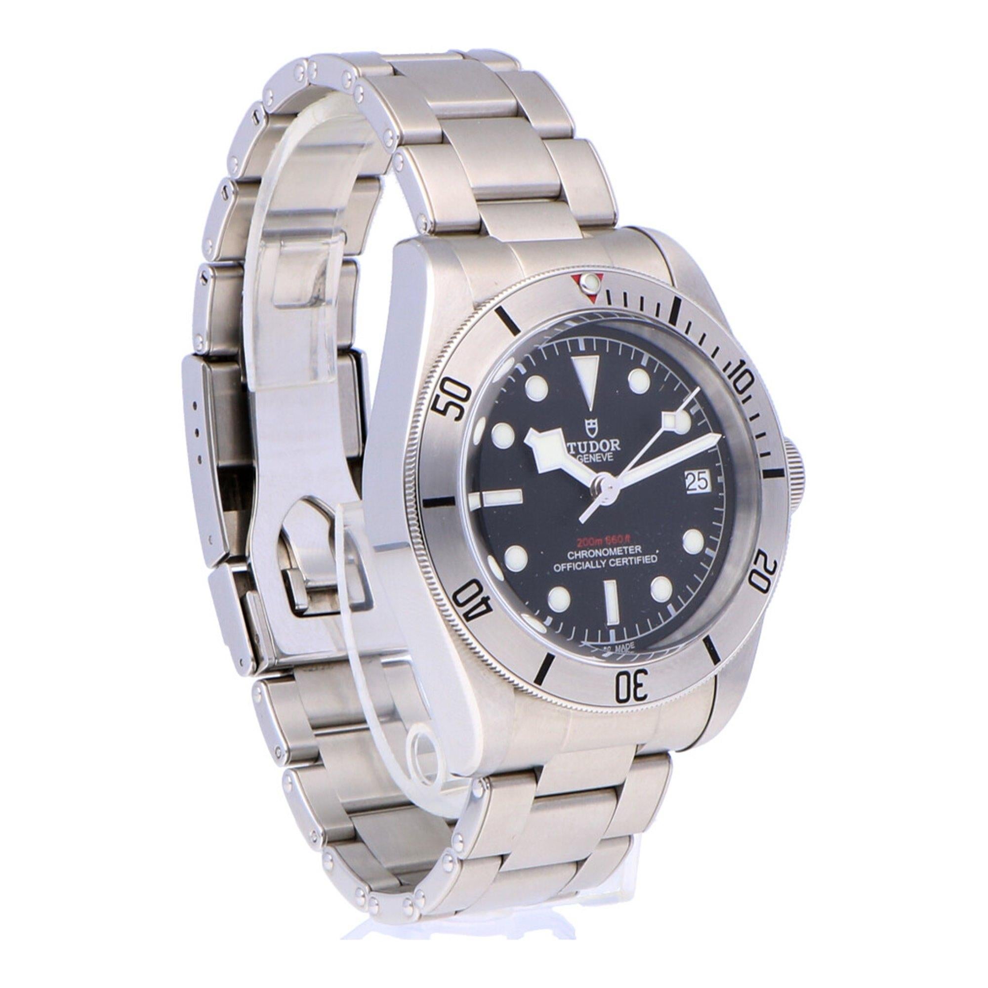 Pre-Owned Tudor Black Bay Stainless Steel 79730 Watch at 1stDibs