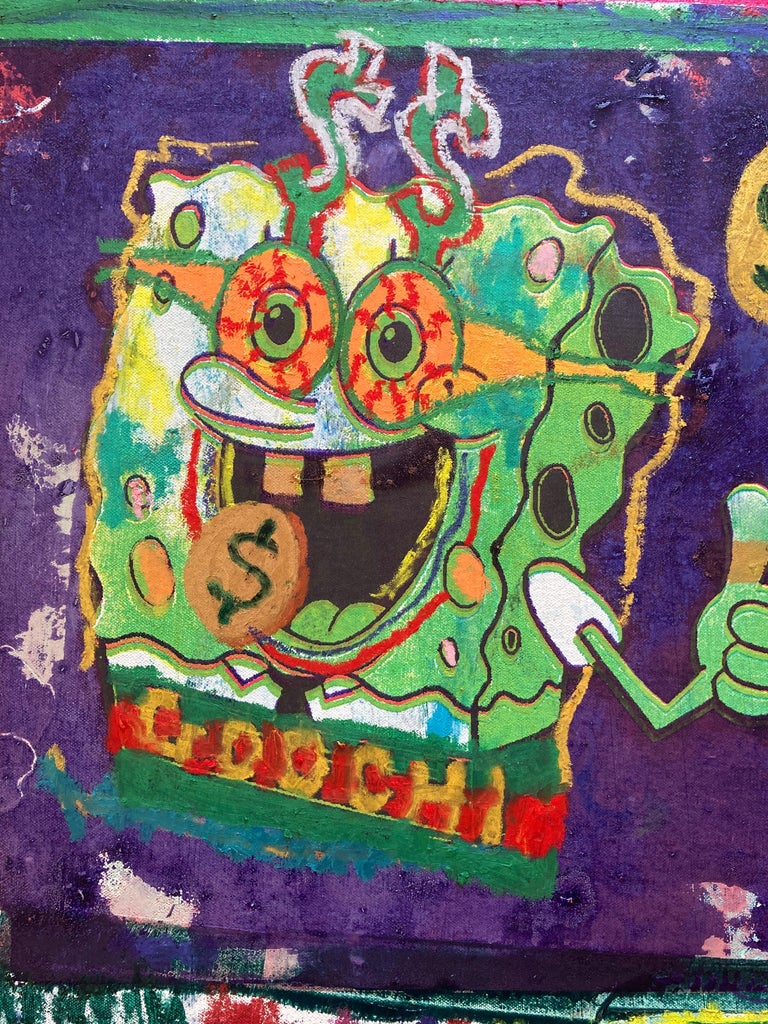 XVALA - 'Meme Money 000: Goochi Sponge, ' by XVALA, Mixed Media ...