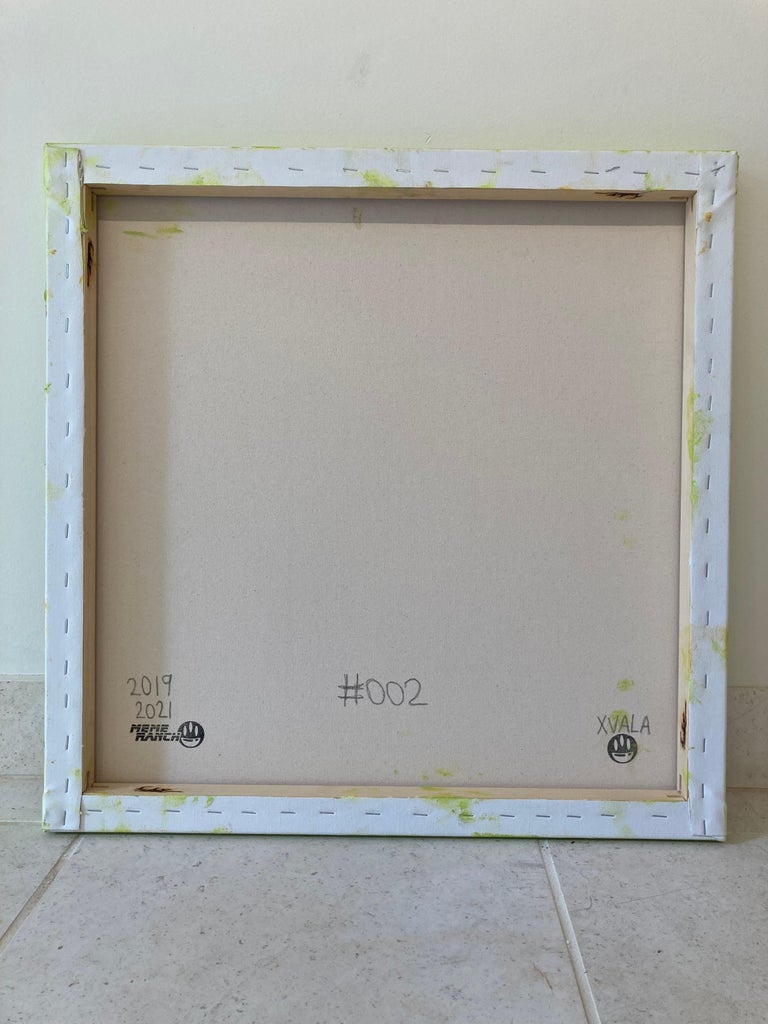 XVALA - 'Meme Money 002: Goochi Sponge,' by XVALA, Mixed Media Painting ...