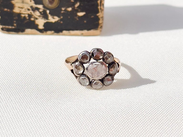 Antique Georgian Diamonds Gold 1700s Museum Worthy Portuguese ...