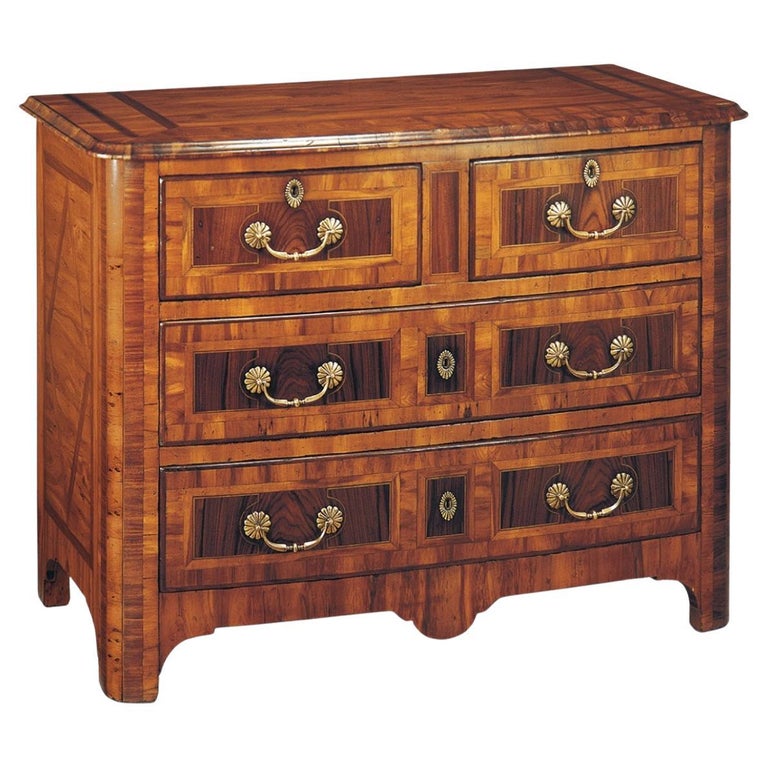 18th Century French Regency Style Chest with Beautiful Marquetry For ...