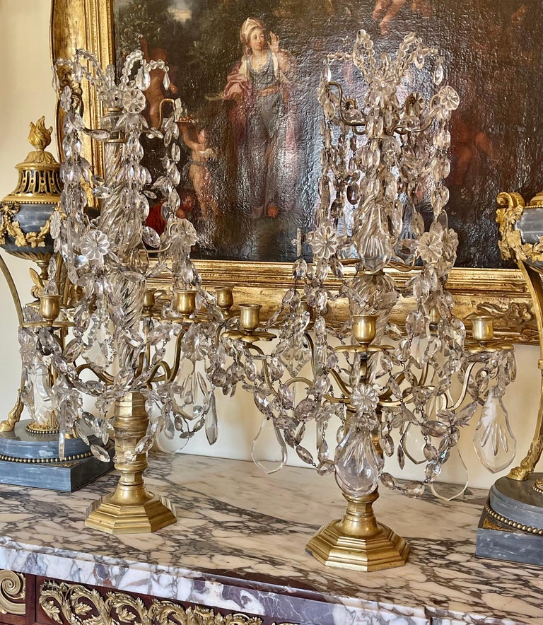 17th Century, Pair of Louis XIV Girandoles For Sale at 1stDibs
