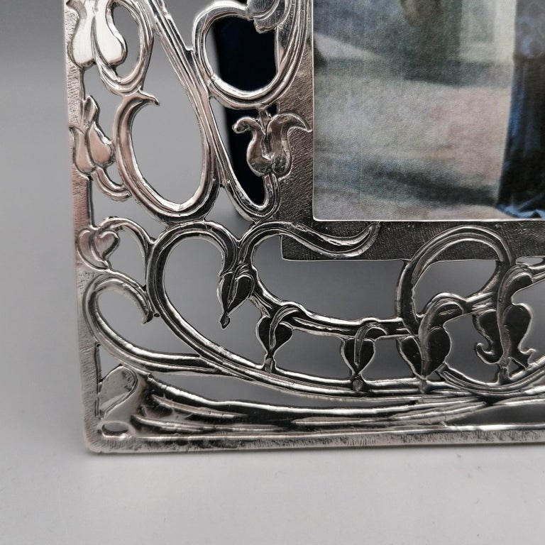 XX Century Italian Sterling Silver Liberty Art Nouveau Style Picture ...