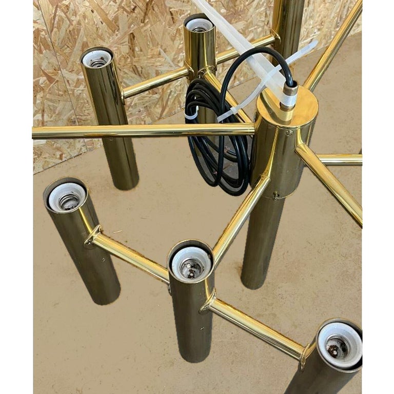 XXL Extra Large 39-Light Ceiling Fixture by Sciolari, Italy, 1970s For ...