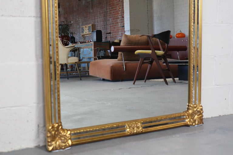 XXL Gilded Mirror by Deknudt, 1970s For Sale at 1stDibs
