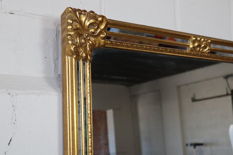 XXL Gilded Mirror by Deknudt, 1970s For Sale at 1stDibs