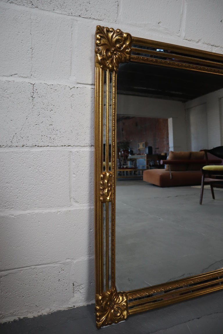 XXL Gilded Mirror by Deknudt, 1970s For Sale at 1stDibs