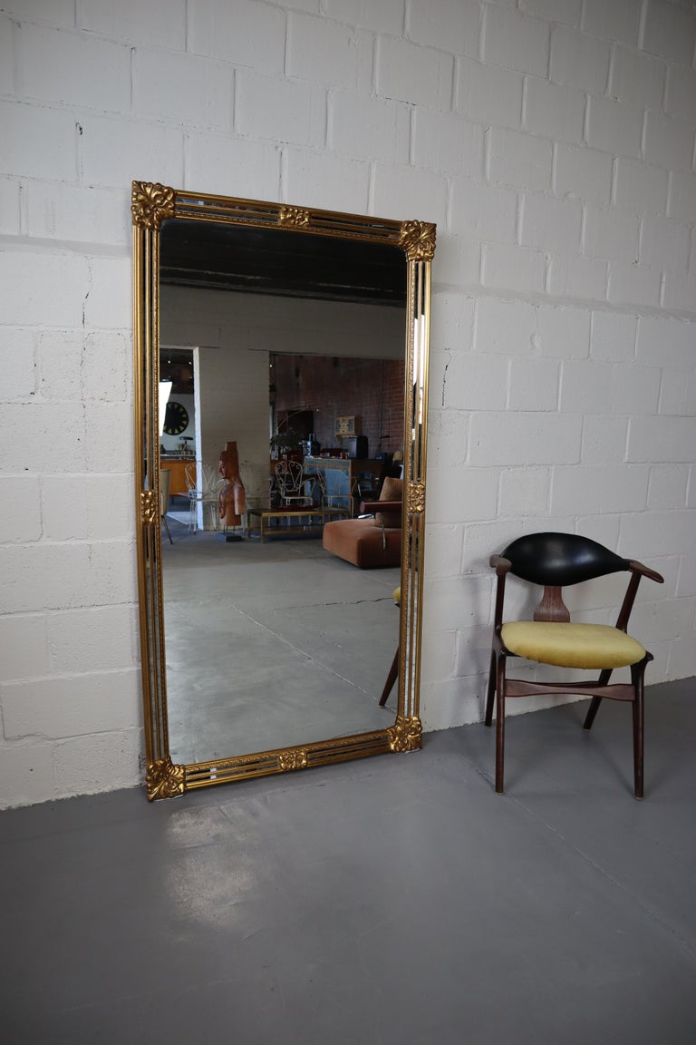XXL Gilded Mirror by Deknudt, 1970s For Sale at 1stDibs