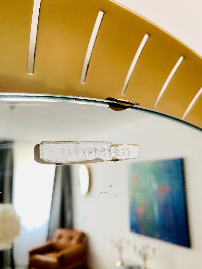 XXL Illuminated Sunburst Mirror For Sale at 1stDibs