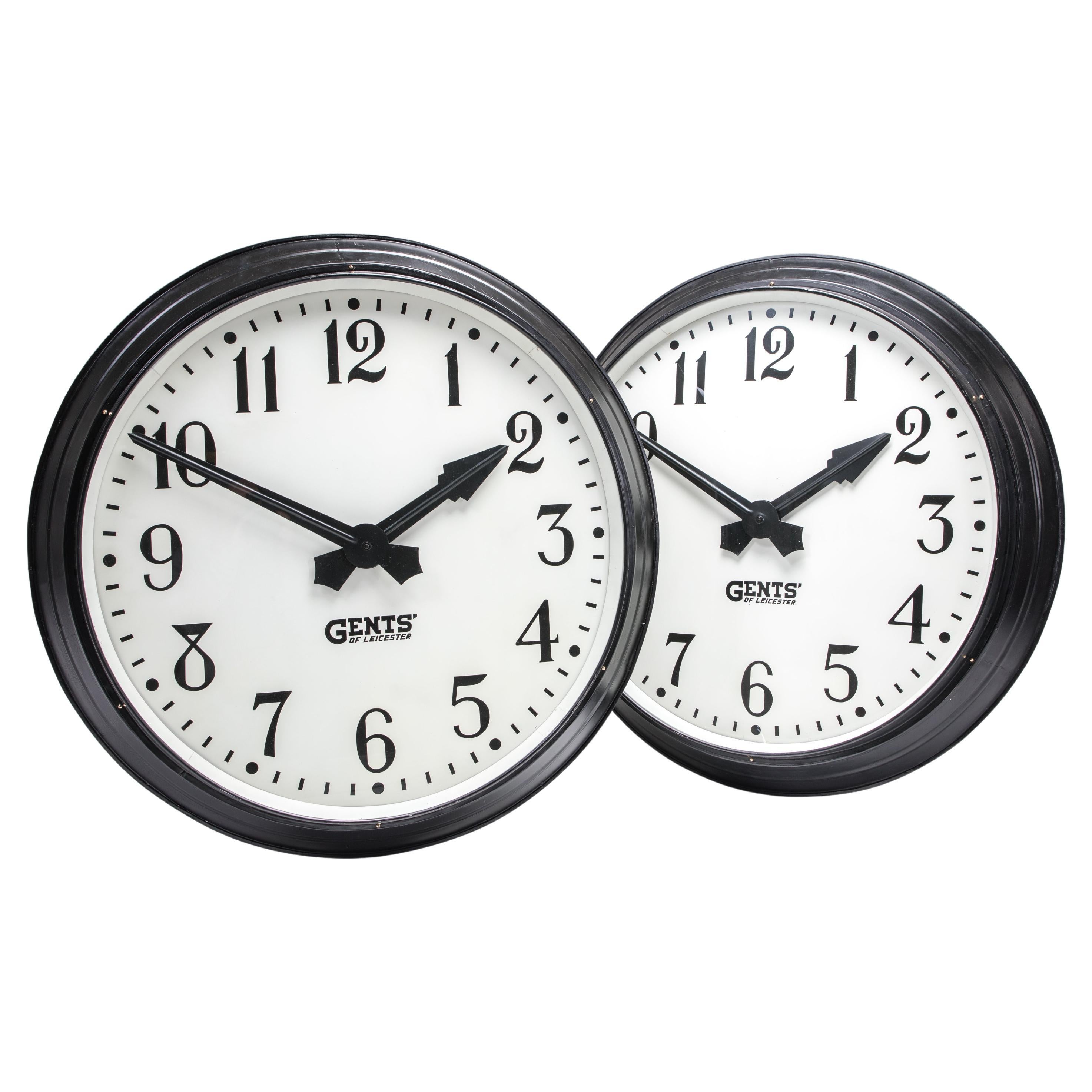 Cast Iron Gents Clock at 1stDibs