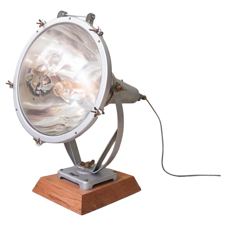 XXL Mazda Paris Industrial Vintage Exterior Focus Lamp, 1930's For Sale ...