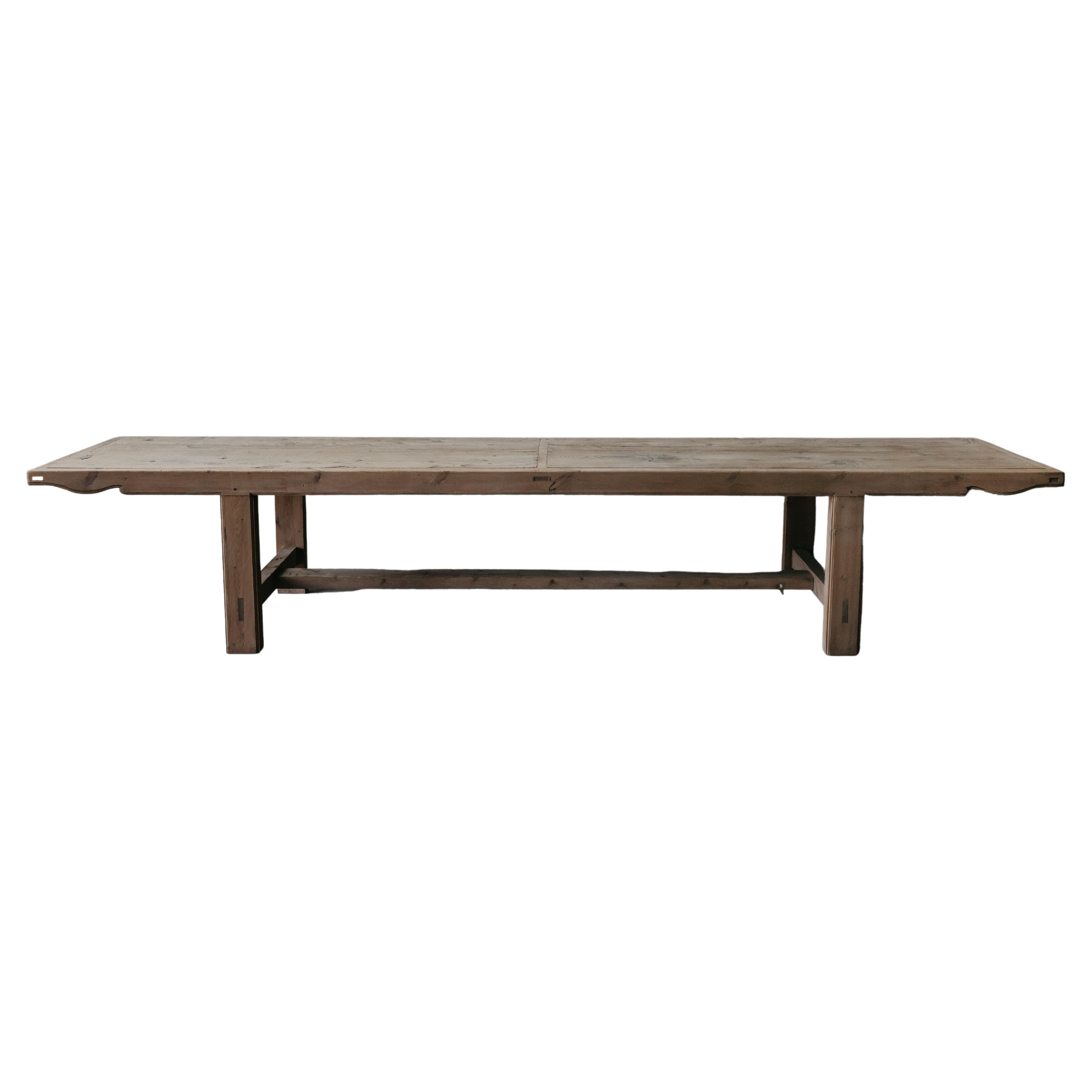 Large Oak Monastery Table From Italy, Circa 1880 For Sale at 1stDibs
