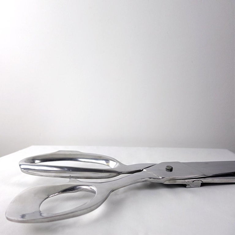 Extra Large Pair of Scissors Made of Aluminium at 1stDibs