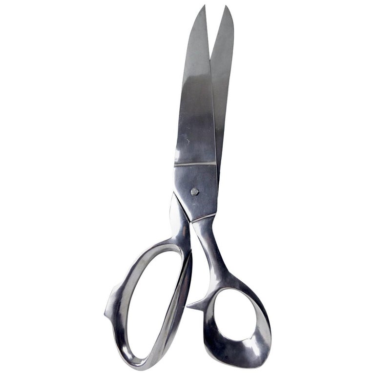 Extra Large Pair of Scissors Made of Aluminium at 1stDibs