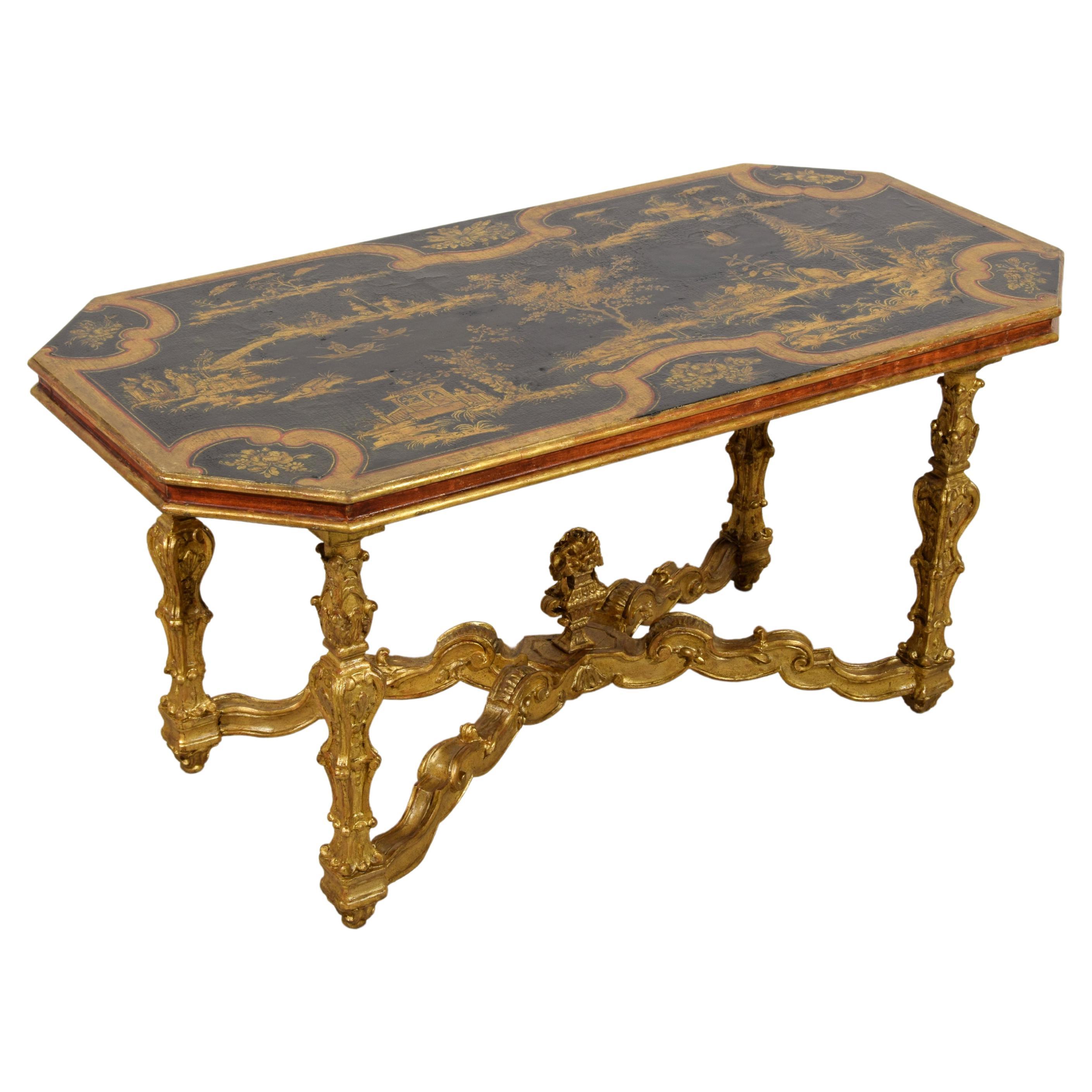 Large French Empire Style Napoleon III Gilt-Bronze Surtout-de-table ...