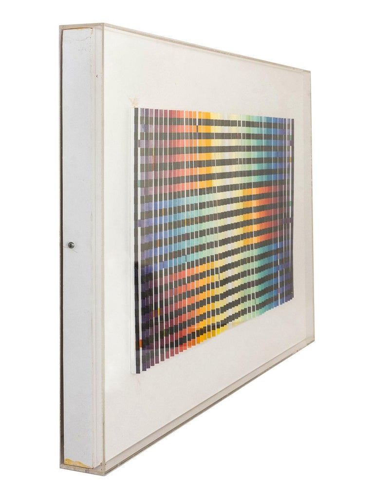 Yaacov Agam - Colourful polymorph Yaacov Agam work 3D Kinetic art For ...