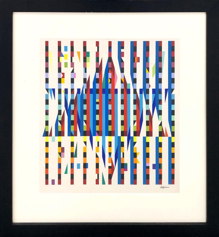 Yaacov Agam - LOVE STAR OF DAVID For Sale at 1stDibs