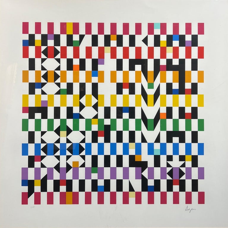 Yaacov Agam - Arrows (Untitled) For Sale at 1stDibs