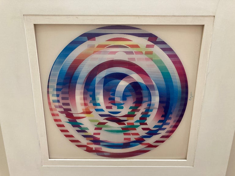 Yaacov Agam - Yaacov Agam 'Image of the World' Signed, Limited Edition ...