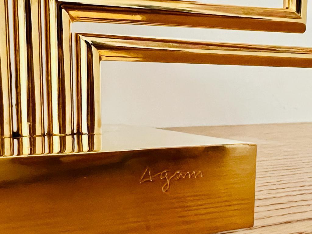 Yaacov Agam - Chanukiya , Judaica For Sale at 1stDibs | yaacov agam ...