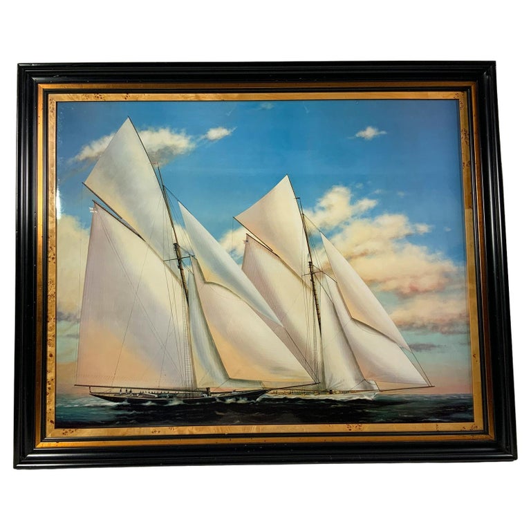 Yacht Race Print For Sale at 1stDibs