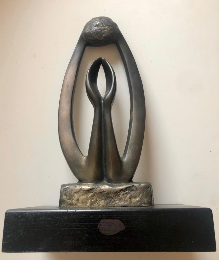 Yael Shalev - Mid Century Mod Abstract Modern Portrait Israeli Girl ...